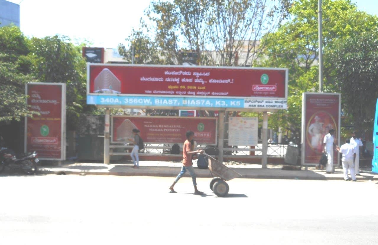 Bus Shelter in HSR Layout 30730 Advertising Rates