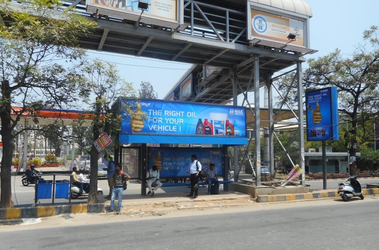Bus Shelter in Nagavara 31116 Advertising Rates
