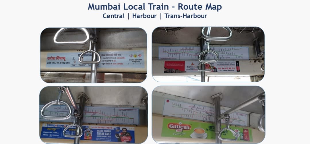 Mumbai Local Train Advertising Rates