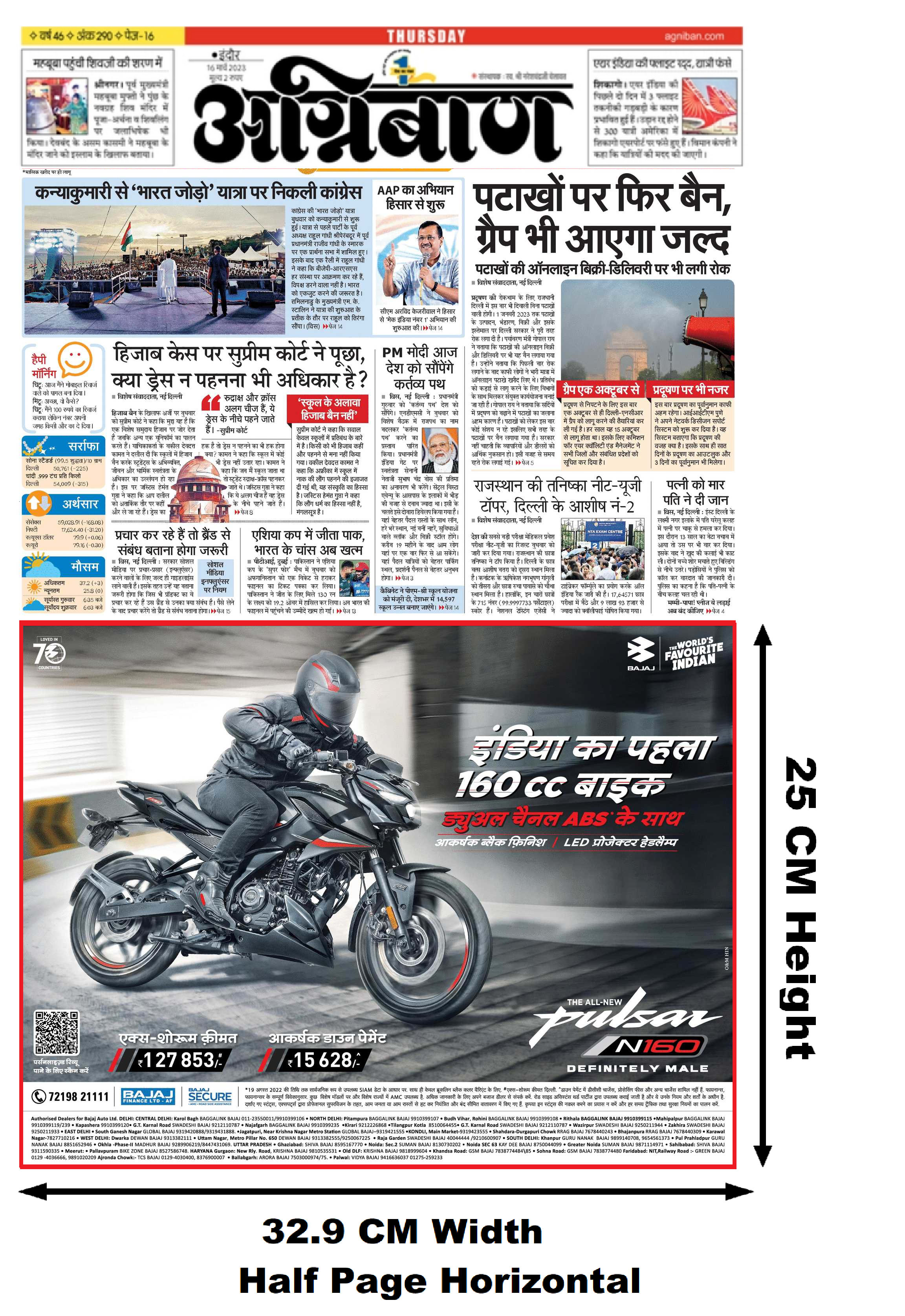 Agniban, Indore, Hindi Newspaper Advertising Rates | Book Ads In ...
