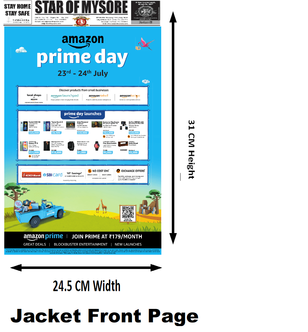 Jacket Front Side - Premium Media - Advertising in Star of Mysore ...