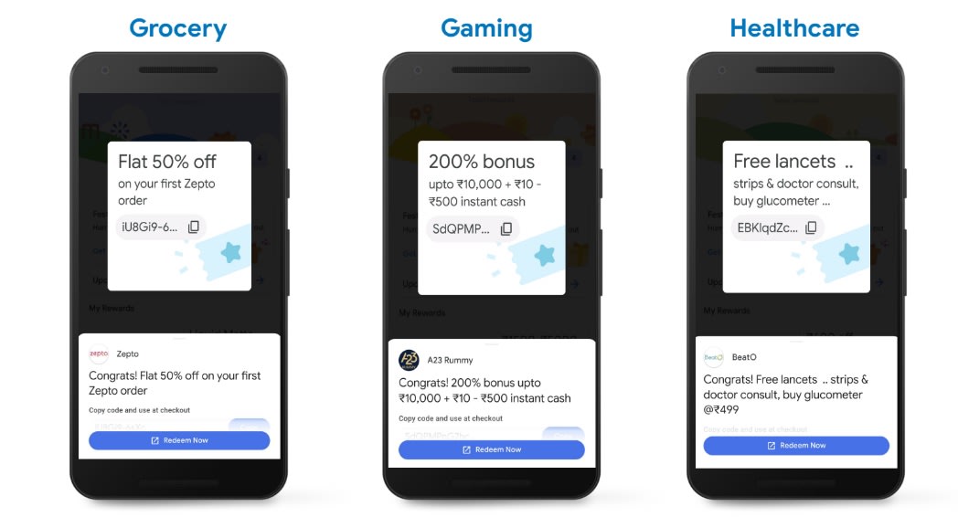 Scratch Card - Other Media - Google Pay Advertising Rates - The Media Ant