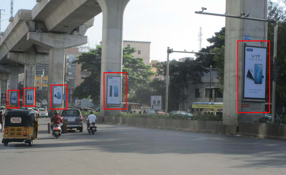 Metro Pillar in Somajiguda 88768 Advertising Rates