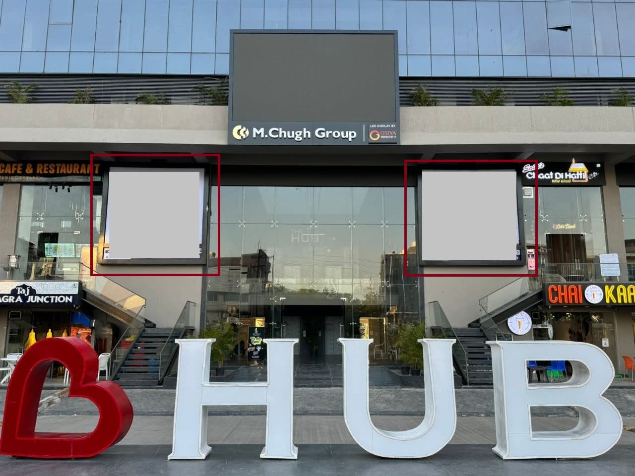 The Hub Food Court Indore Advertising Rates