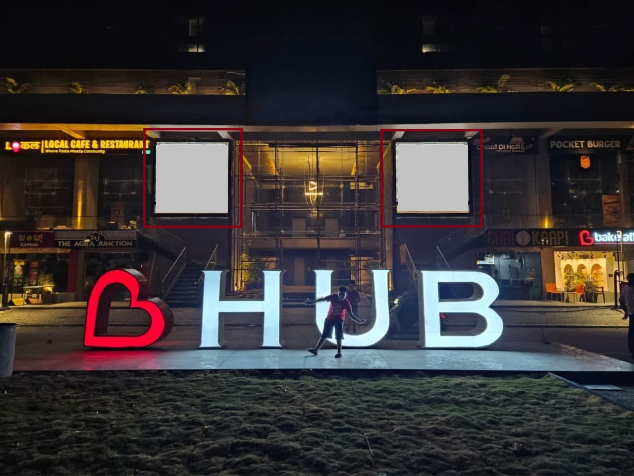 The Hub Food Court Indore Advertising Rates