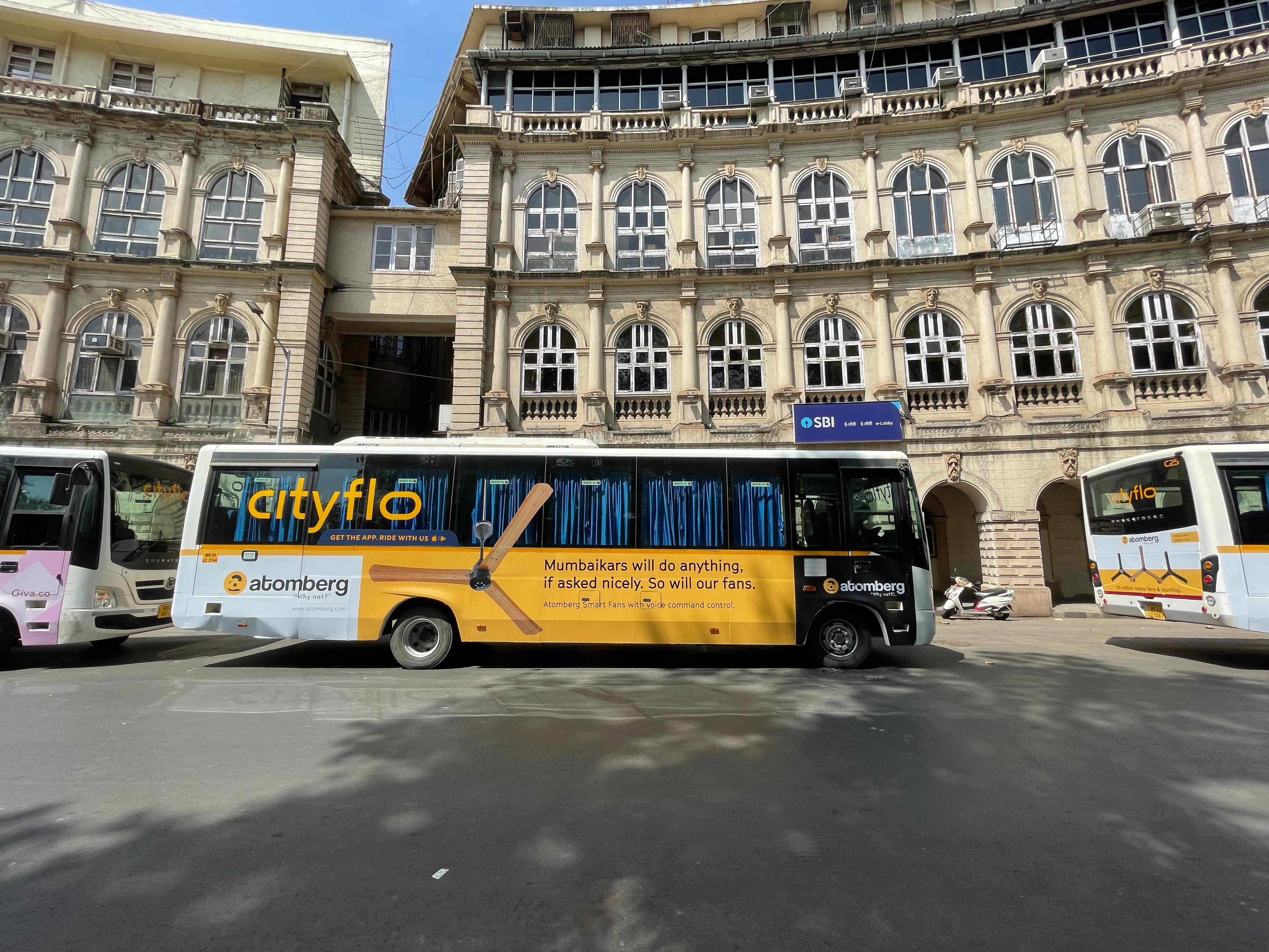 Cityflo AC Bus Advertising Rates