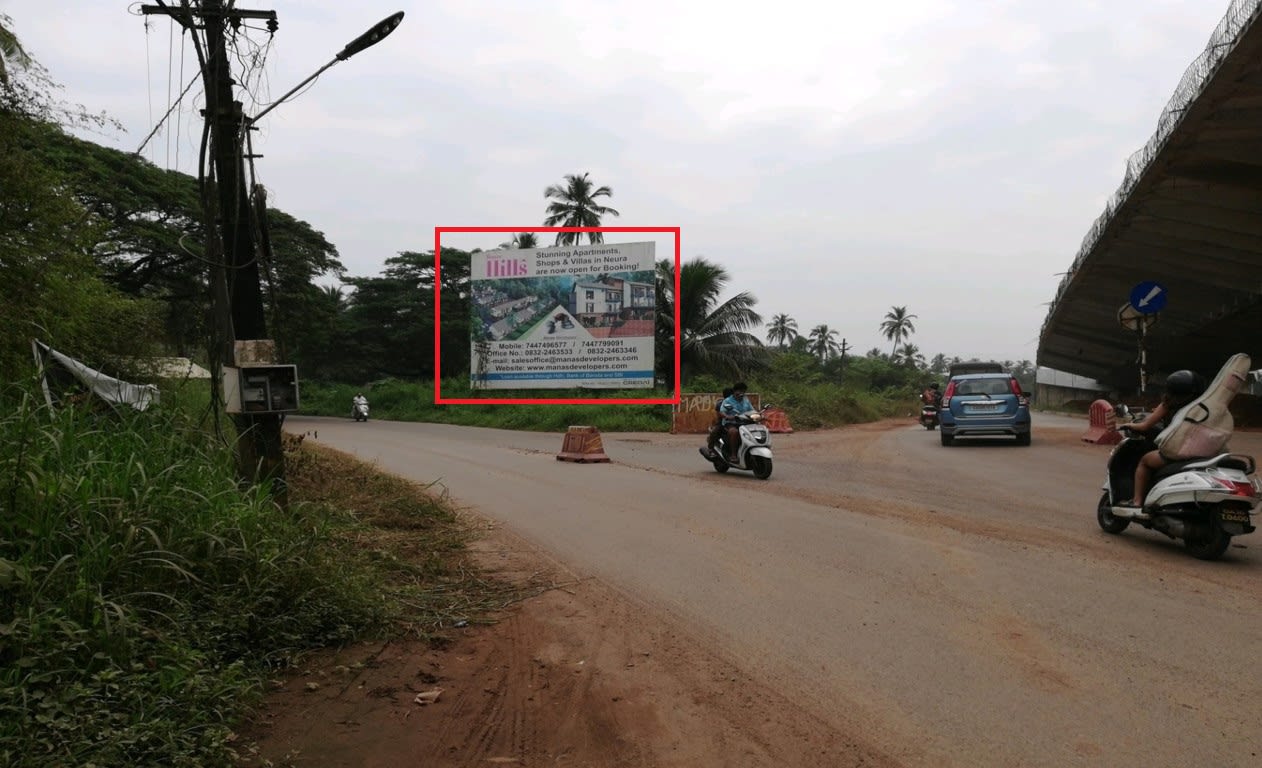 Hoarding in Goa Velha 64541 Advertising Rates