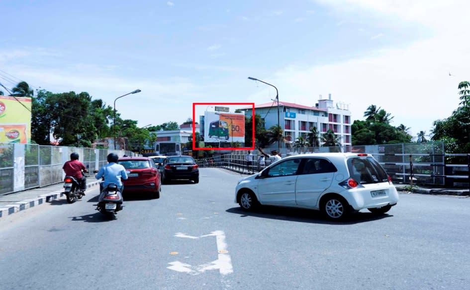 Hoarding in Pulimoodu 81952 Advertising Rates