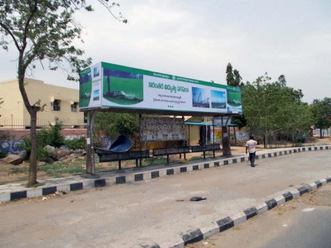 Bus Shelter in Hayathnagar_Khalsa 60964 Advertising Rates