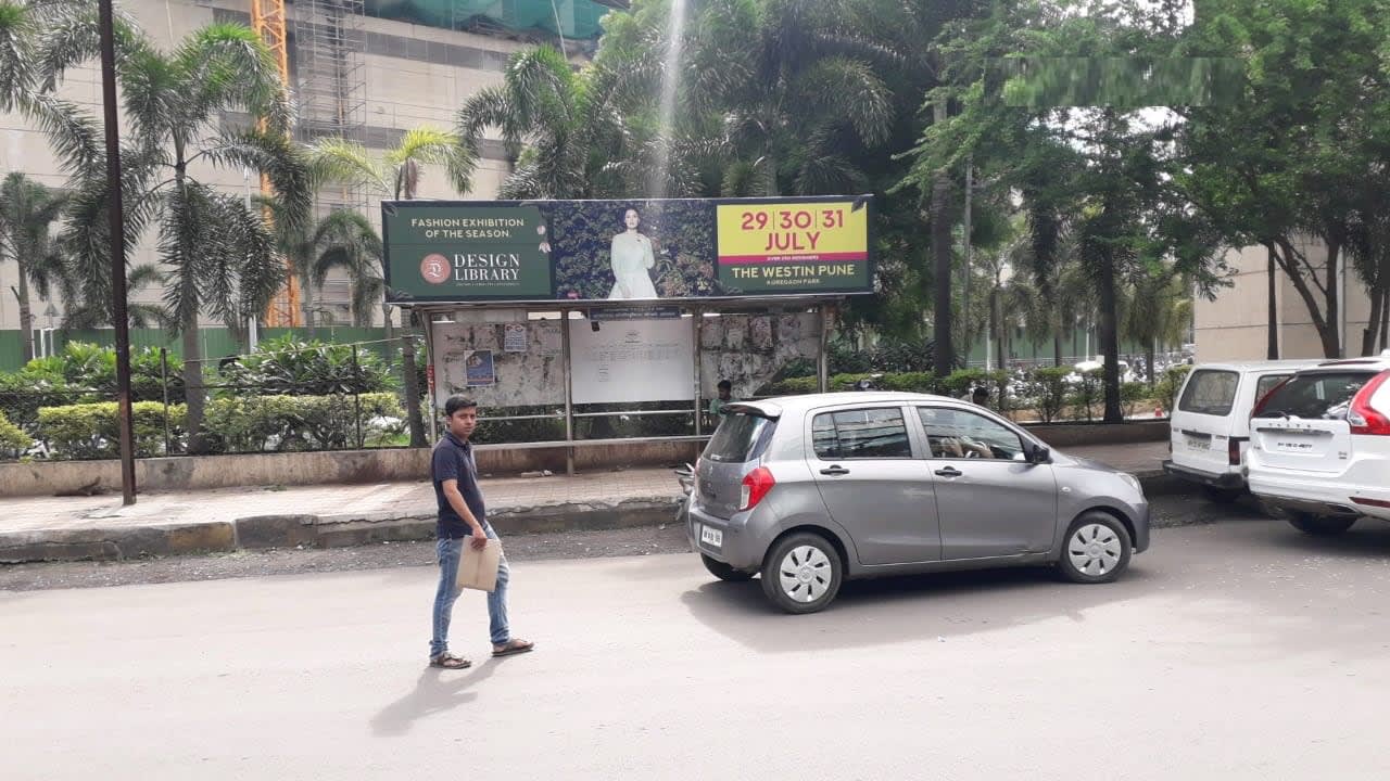 Bus Shelter in Viman Nagar 54566 Advertising Rates